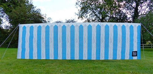 Beach Huts Pole Compact Windbreak OLPRO, 53% OFF