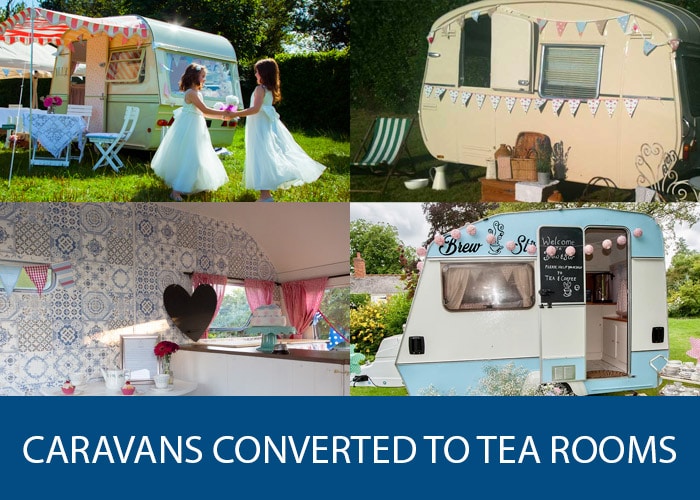 Caravans Converted To Tea Rooms | Caravan Helper