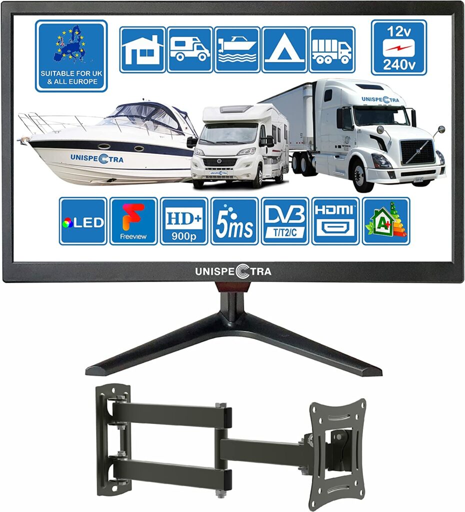 A Guide To The Best 12V and 240V Caravan and Motorhome TV's In 2020