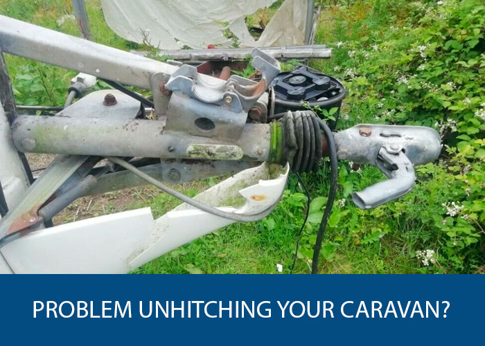 Problem Unhitching Your Caravan? - Caravan Helper